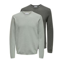Only & Sons Only & Sons Sweater 'Felix' male Grey size XL