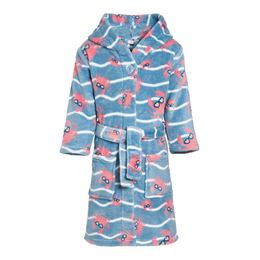 Playshoes Bathrobe 'Krebs' Blue size 98/104