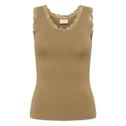 Kaffe Top 'KAomi' Damen Gr&ouml;&szlig;e XL dunkelbeige