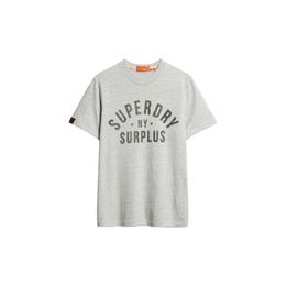 Superdry & Co T-Shirt 'Surplus' Herren Gr&ouml;&szlig;e L dunkelgrau / graumeliert