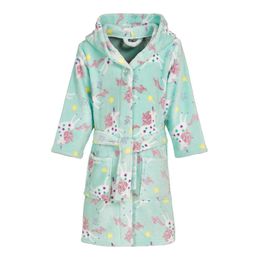 Playshoes Bathrobe 'Einhorn' Green size 86/92