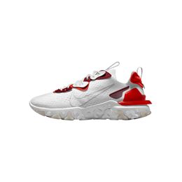 Nike Sportswear Turnschuhe NIKE REACT VISION 2 Herren Gr&ouml;&szlig;e 46 grau / orange / rot / wei&szlig;