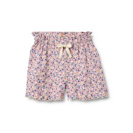 Wheat Shorts 'Ina' M&auml;dchen Gr&ouml;&szlig;e 122 ecru / blau / orchidee / hellorange
