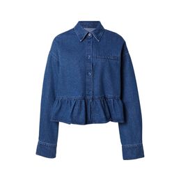 EDITED Bluse 'Bibi' Damen Gr&ouml;&szlig;e L blue denim