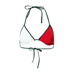 Tommy Hilfiger Underwear Bikinitop Damen Gr&ouml;&szlig;e 70 tanne / rot / wei&szlig;