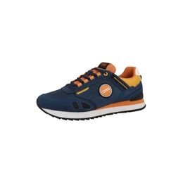 COLMAR Sneaker 'Travis Sport' Herren Gr&ouml;&szlig;e 41 dunkelblau / orange / schwarz / wei&szlig;