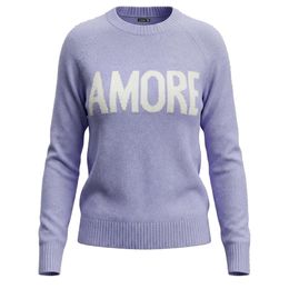 Antargo Sweater 'INTARSIA SWEATER' female Purple size L