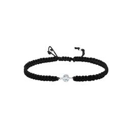 Elli Armband Damen Gr&ouml;&szlig;e 16 schwarz / silber