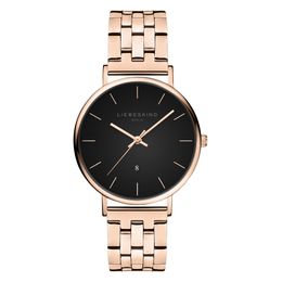 Liebeskind Berlin Uhr Damen Gr&ouml;&szlig;e One Size rosegold / schwarz