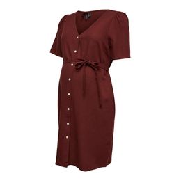 Vero Moda Maternity Umstand Kleid 'VMMMYMILO' Damen Gr&ouml;&szlig;e 36 weinrot Winterkleid