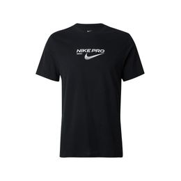 Nike Funktionsshirt 'Pro' Herren Gr&ouml;&szlig;e XXL schwarz / wei&szlig;