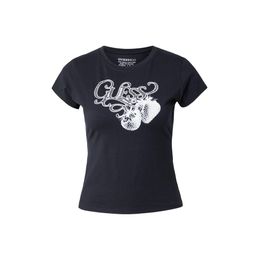 Guess T-Shirt 'STRAWBERRY' Damen Gr&ouml;&szlig;e S schwarz / wei&szlig;