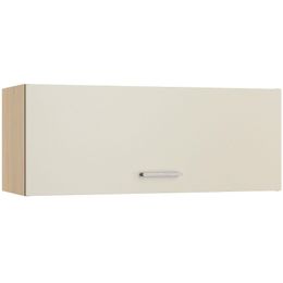 Klapph&auml;ngeschrank KOCHSTATION "KS-Lucy", stain, eiche hell, B:90cm H:35,2cm T:34,6cm, Schr&auml;nke, Breite 90 cm, mit 1 Klappe inkl. Gasdruckd&auml;mpfer