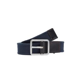 s.Oliver G&uuml;rtel Herren Gr&ouml;&szlig;e 110 navy / schwarz / silber