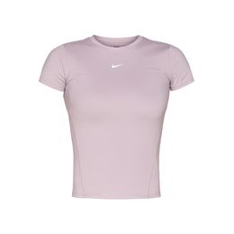 Nike Funktionsshirt 'ONE' Damen Gr&ouml;&szlig;e XL flieder / wei&szlig;