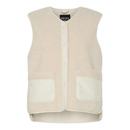 Pieces Vest 'PCJUNE' female Beige size M