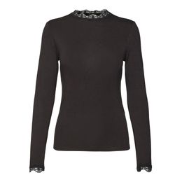 V&eacute;ro Moda Vero Moda Shirt 'VMRosa' Damen Gr&ouml;&szlig;e L schwarz