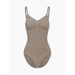 Cfab By Creamy Fabrics Shaping Bodysuit 'Bodysuit Sculpting Shapewear mit Slip' female Grey size XL