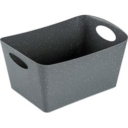 Koziol BOXXX M Aufbewahrungsbox 3,5 Liter recycled ash grey - Aufbewahrungs- & Transportbeh&auml;lter
