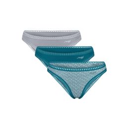 Sloggi String ' Blue GO Crush ' Damen Gr&ouml;&szlig;e XXL t&uuml;rkis / grau / gr&uuml;n