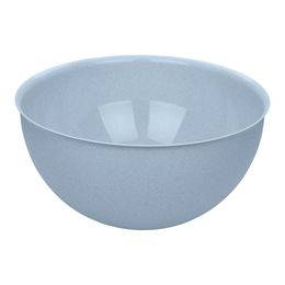 Koziol Palsby M Sch&uuml;ssel mit Gie&szlig;kante 2 Liter nature flower blue - Sch&uuml;sseln & Schalen
