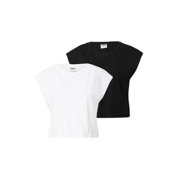 Urban Classics Shirt female Black, White size 4XL