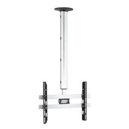 Vcm TV-Deckenhalterung "TV Deckenhalterung CM4 h&ouml;henverstellbar 127-238 cm", silber, B:62cm T:10cm, Ger&auml;tehalterungen