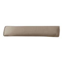 Sofakissen W.Schillig "broadway", braun (stone z59), B:80cm H:18cm T:10cm, Longlife Xtra-Leder Z59: Glattleder mit modischer Pr&auml;gung. Hautst&auml;rke 0, 9 - 1, 1 mm, Polsterauflagen, Sofakissen, f&uuml;r den 2,5-Sitzer, Breite 80 cm