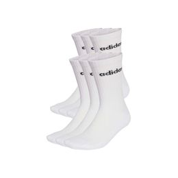 adidas Sportswear Athletic Socks female White size 28-30