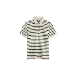 Seasalt Cornwall Poloshirt 'Balefire' Herren Gr&ouml;&szlig;e M smaragd / kiwi / offwhite