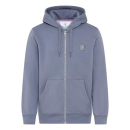 Delmao Zip-Up Hoodie male Blue size L
