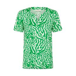 Kaffe Bluse 'KABella' Damen Gr&ouml;&szlig;e XXL jade / wei&szlig;