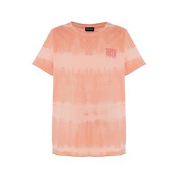 Print-Shirt Chiemsee, M&auml;dchen, Gr. 146/152, melon, 100% Baumwolle, Rundhals, Shirts