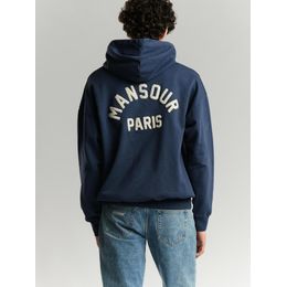 Mansour Pullover 'Paris College Hoodie' Herren Gr&ouml;&szlig;e XXL navy