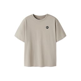 name it T-Shirt 'NKMVIMO' Jungen Gr&ouml;&szlig;e 116 dunkelbeige