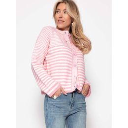 Sassyclassy Strickjacke Damen Gr&ouml;&szlig;e M rosa