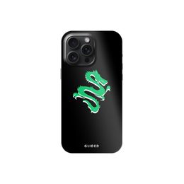 Glided Smartphoneh&uuml;lle 'Emerald Dragon Glided Handyh&uuml;lle' Damen Gr&ouml;&szlig;e iPhone 14 Plus schwarz