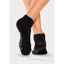 Bench Socken Damen Gr&ouml;&szlig;e 39/42 hellgrau / schwarz