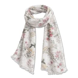 Collezione Alessandro Schal 'Flora' Damen Gr&ouml;&szlig;e One Size wei&szlig;