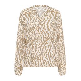 Kaffe Bluse 'KAmathilde' Damen Gr&ouml;&szlig;e XXL beige / wei&szlig;