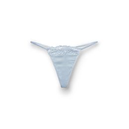 Intimissimi Thong 'Silky Flowers' female Blue size M