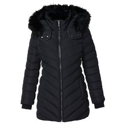 Koroshi Jacke Damen Gr&ouml;&szlig;e XXL schwarz Winterjacke