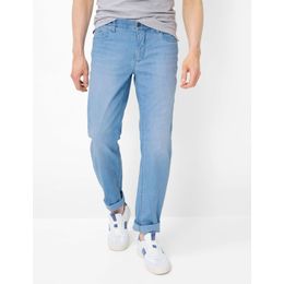 5-Pocket-Jeans Eurex By Brax "Style LUKE", Herren, Gr. 48, Normalgr&ouml;&szlig;en, bleached, Denim/Jeans, 73% Baumwolle, 19% Polyester, 6% Elastomultiester, 2% Elasthan, Jeans 5-Pocket-Jeans
