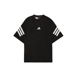 adidas Sportswear Funktionsshirt Jungen Gr&ouml;&szlig;e 164 schwarz / wei&szlig;