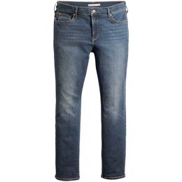 LEVI'S&reg; PLUS Levi's Plus Jeans '314 PL Shaping Straight' Damen Gr&ouml;&szlig;e 32/33 blue denim