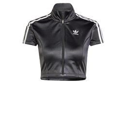 adidas originals Sweatjacke 'Adicolor' Damen Gr&ouml;&szlig;e XXXL/4XL schwarz / wei&szlig;