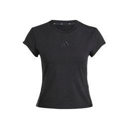 adidas Sportswear Funktionsshirt Damen Gr&ouml;&szlig;e XL grau / schwarz