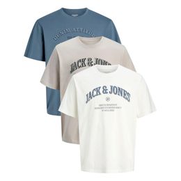 Jack & Jones Jack & Jones Shirt 'JJEDENVER' Herren Gr&ouml;&szlig;e XXL wei&szlig;