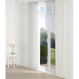 Schiebegardine WIRTH "Lahnstein" Gr. 1, beige (creme), B:60cm H:145cm, Jacquard, Polyester, Gardinen, Inkl. Montagezubeh&ouml;r