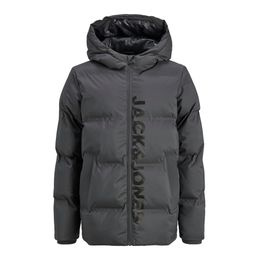 Jack & Jones Jack & Jones Junior Jacke 'JJKAITO' Jungen Gr&ouml;&szlig;e 164 basaltgrau / schwarz